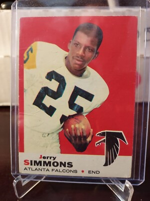 Jerry Simmons 1969 Topps #24 Football Card | eBay