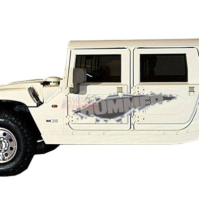 Tear off-road stickers HUMMER - dimensions 104x38 cm - offroad | eBay UK