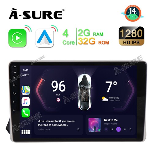2+32GB Android 14 Car Radio Stereo Carplay for Nissan Sentra 2020-2025 ...