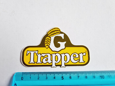 Adhesive G Trapper Sticker Autocollant Klebstoff Aufkleber Vintage ...