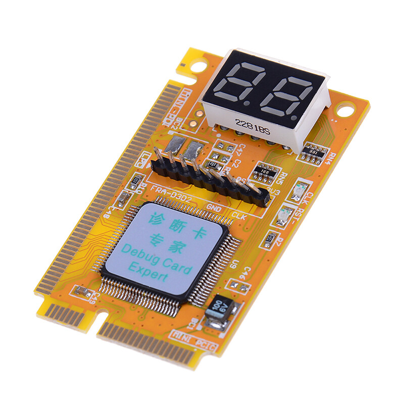 3in1 mini PCI PCI-E LPC PC laptop analyzer test diagnostic post test ...