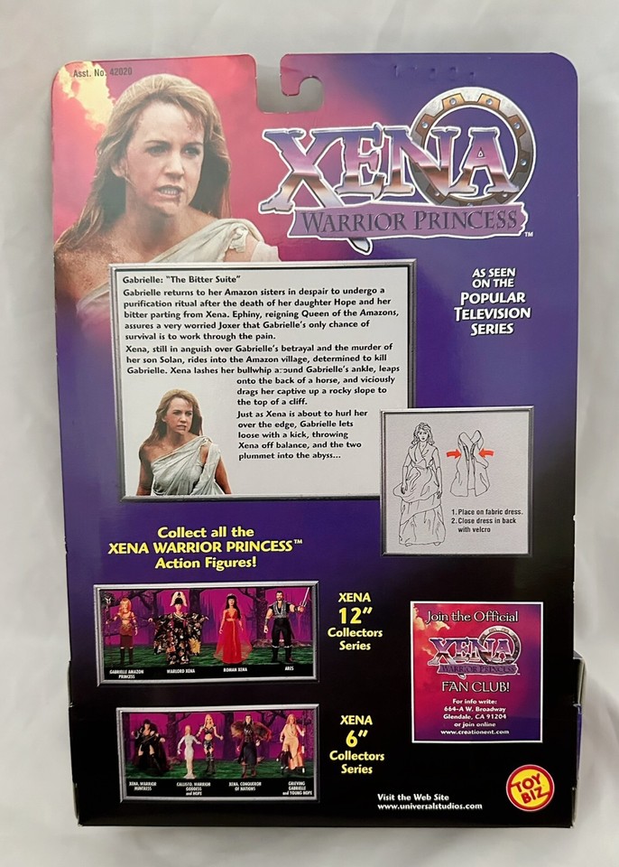 🔥 Xena Warrior Princess “Grieving Gabrielle” Action Figure The Bitter ...