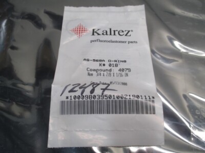 Kalrez AS-568A Oring K# 018, Compound: 4079, 113752 | eBay