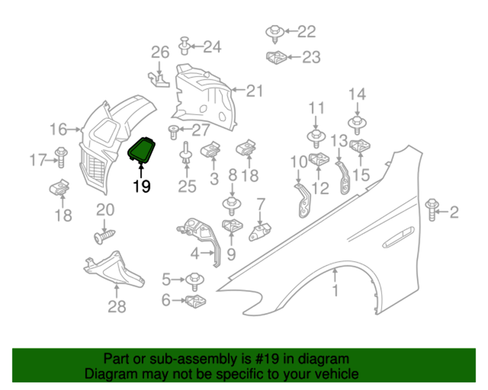 New Genuine BMW Cover Right (2010-2019) OE 51717187044 | eBay