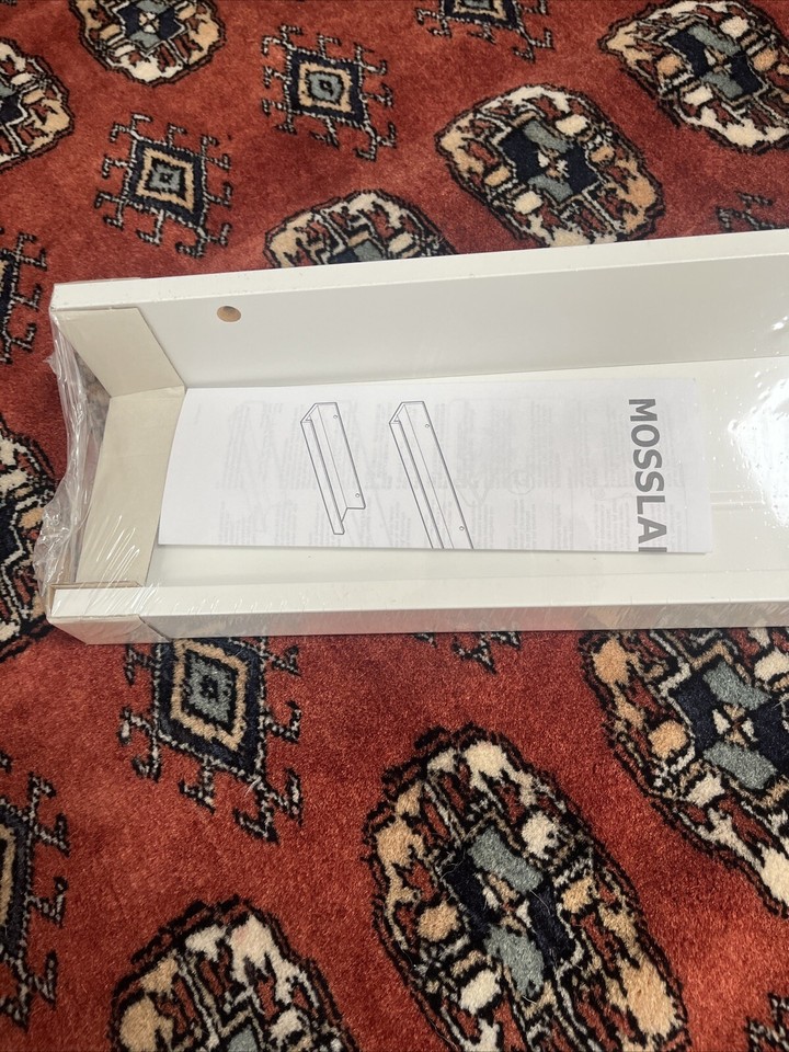 Ikea MOSSLANDA Display Picture Photo Shelf 55cm White New UK | eBay