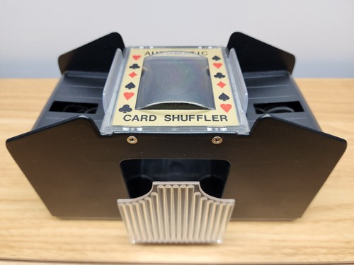 Poker Card Shuffler 4-Deck Fast Automatic Standard/Bridge Sized Cards ...