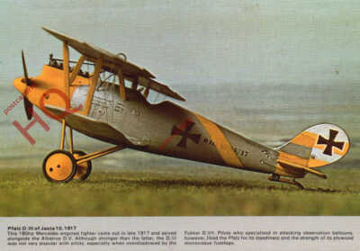 Picture Postcard:;PFALZ D.III OF JASTA 10, 1917, MODEL PICTURED | eBay UK