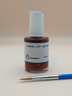 For Subaru Paint Code C7P San Remo Touch Up Paint +Fine Tip Brush ...