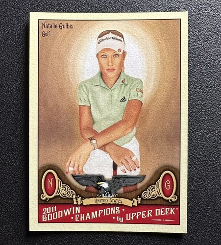 2011 Upper Deck Goodwin Champions #10 NATALIE GULBIS Golf card ...