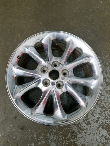 Chrysler OEM 1999 2000 2001 300M and LHS Chrome 5 Lug 17" Wheel Rim 10 ...