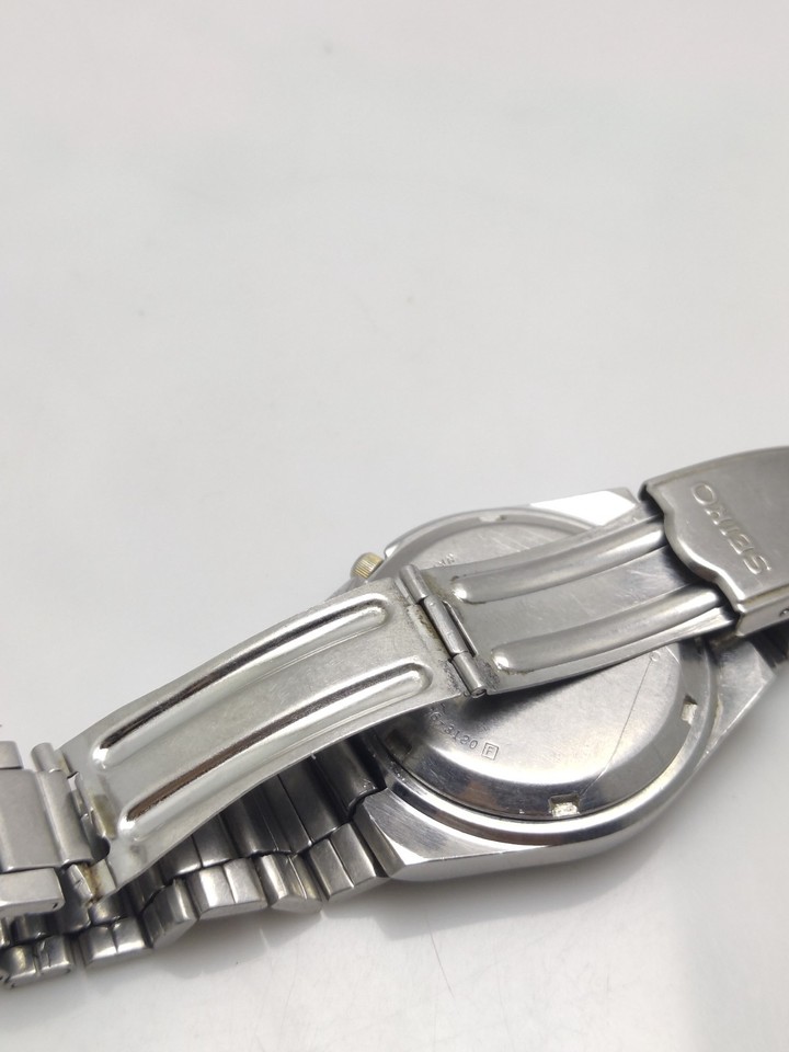 SEIKO 5 JAPAN 7S26 AUTOMATIC MOVEMENT 21 JEWELS DAY/DATE MENS WRIST ...