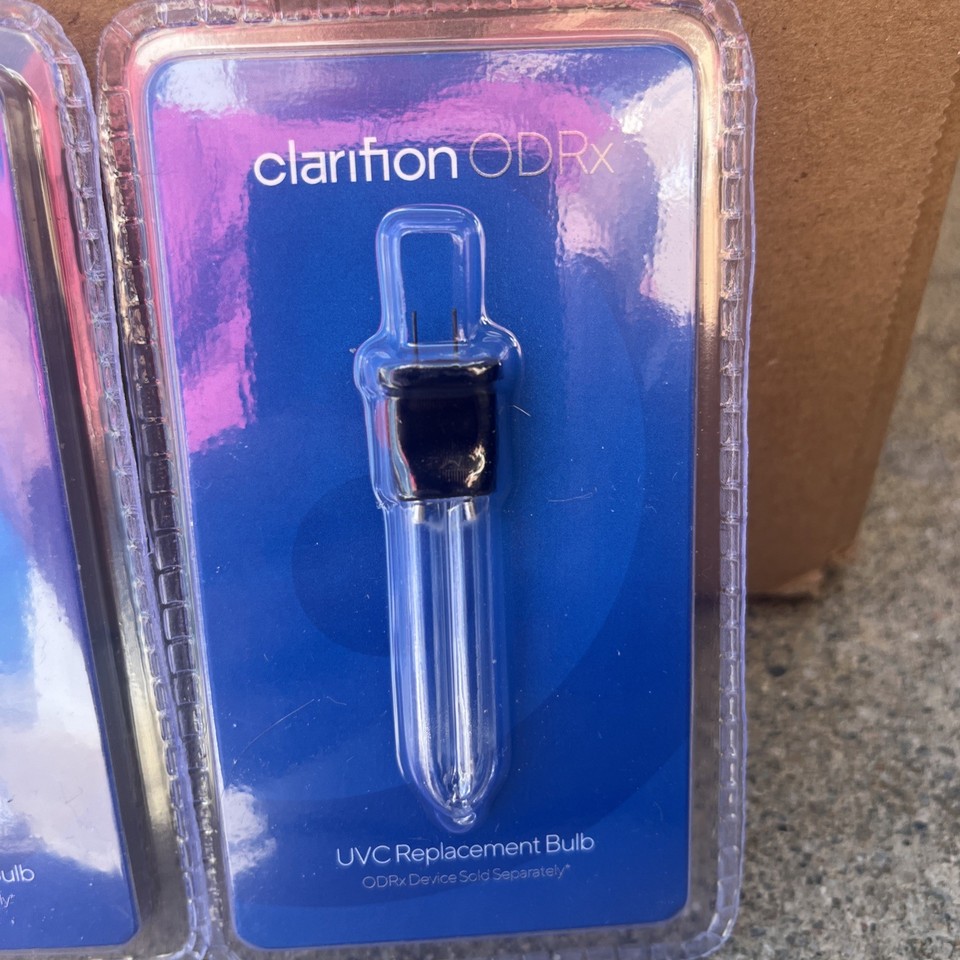 TWO (2) Clarifion ODRx Replacement UVC Light Bulb for Home Light ...
