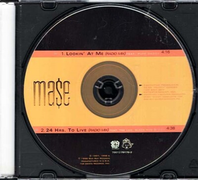 Lookin' At Me / 24 Hrs. To Live ~ Mase ~ Hip Hop ~ CD ~ Acceptable | eBay