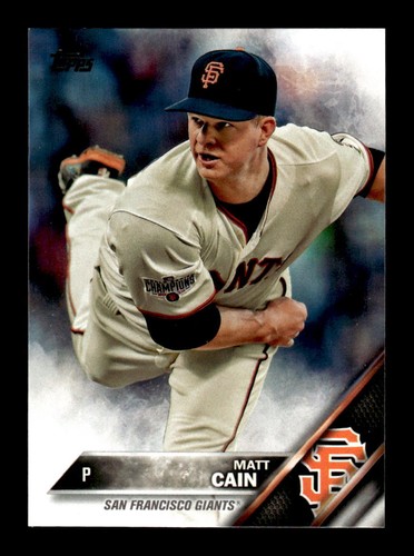 2016 Topps Matt Cain #171 | eBay