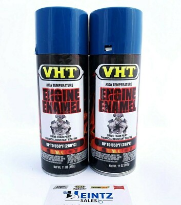 VHT SP153 Engine Enamel High Heat, Drive Train Paint, Old Ford Blue (2 ...