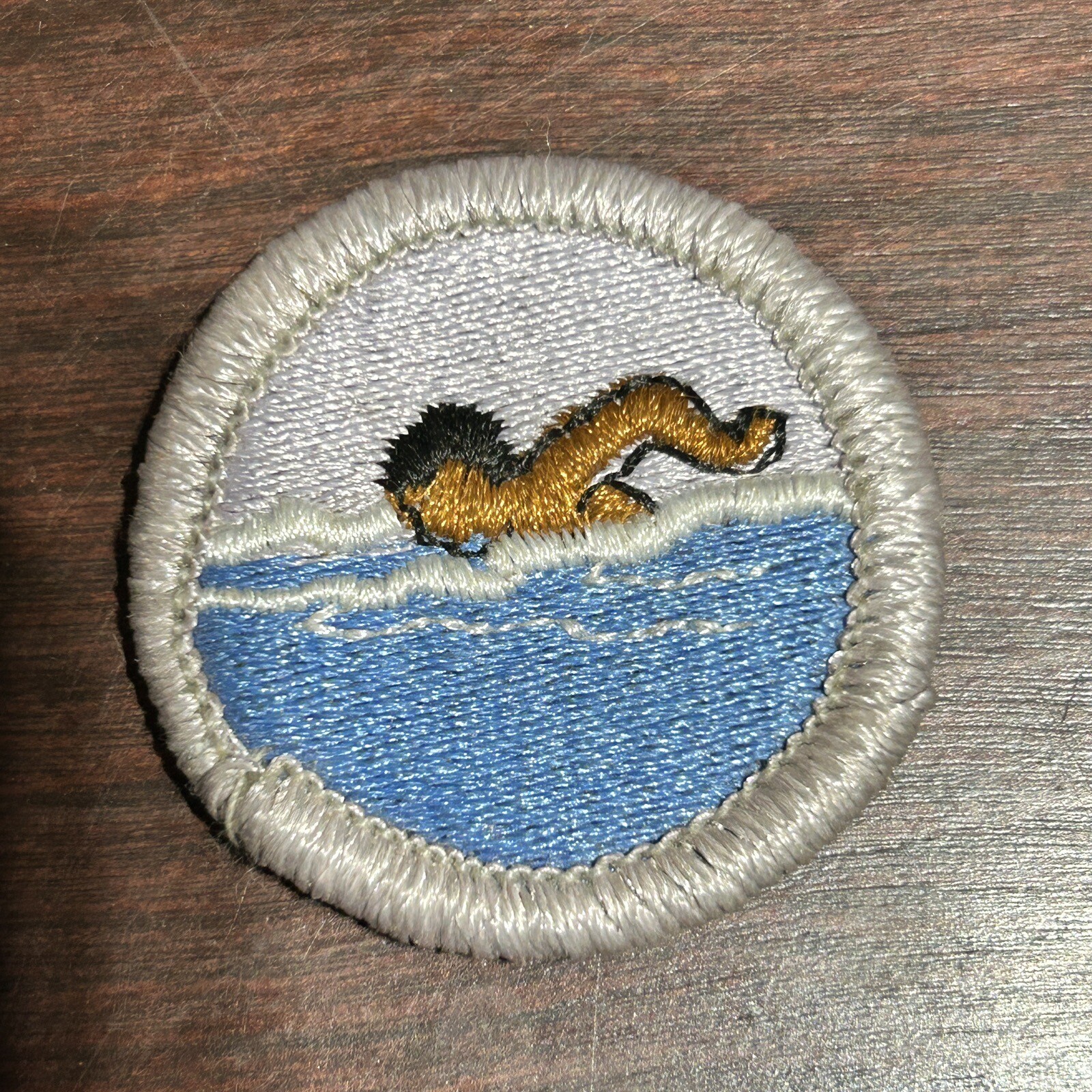 BSA Boy Scouts of America - Swimming Merit Badge - 1 1/2" - Scouting ...