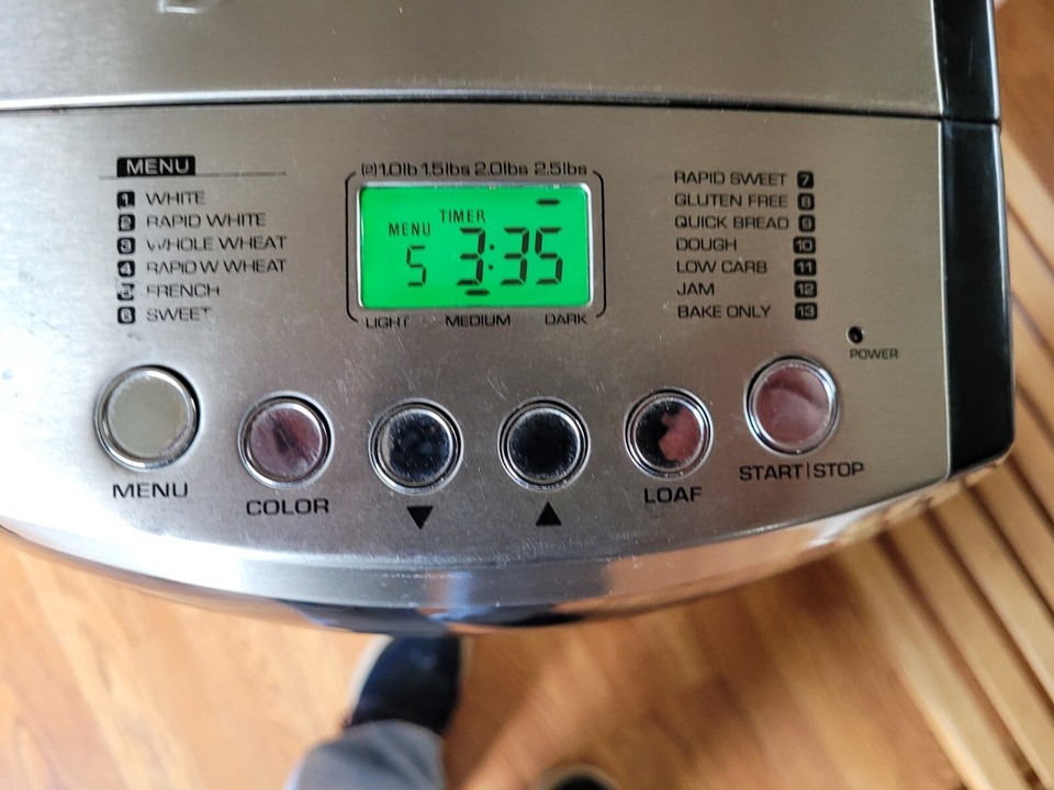 Breadman BK2000B 2.5 Lb Bakery Pro Bread Maker Only. No Paddles Or Pans ...