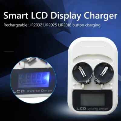 New High Quality LR44 Rechargeable Coin Cell Battery With Led Charger ...