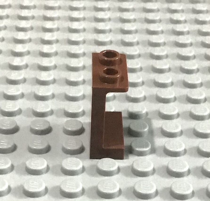 LEGO 1 Reddish Brown 1x2x2 Panel Hollow Studs Part 4864b Only in Set ...