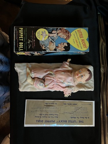 Vintage Little Ricky Doll Puppet Lucille Ball I Love Lucy W/ Box | eBay