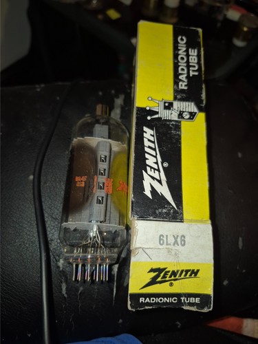 1 Excellent strong New in box GE 6LX6 / 6LF6 tube #1272 | eBay