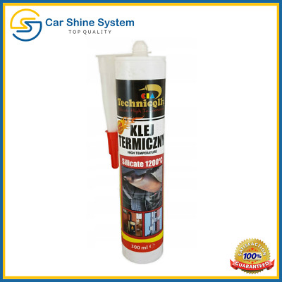 HT High Temperature 1200'C Adhesive Glue Exhaust Fireplace Oven 300ml ...