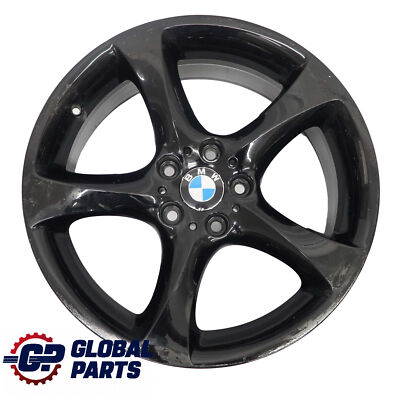 BMW 3 E90 E91 E92 E93 Black Wheel Alloy Rim Star Spoke 230 19" ET:37 8J ...