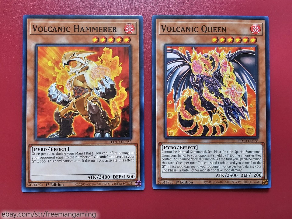 Yugioh Volcanic Deck 40 Cards Emperor Trooper Complete Budget ...