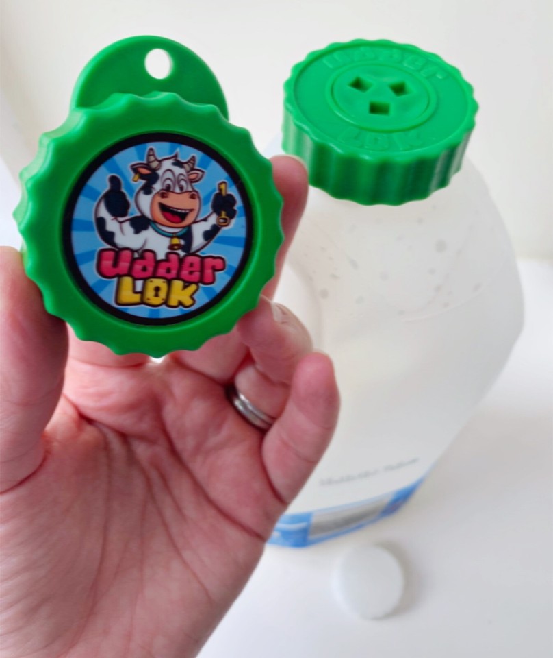UdderLok - The Original Milk Bottle Lock - Milk Sharer Tea Round Packs ...