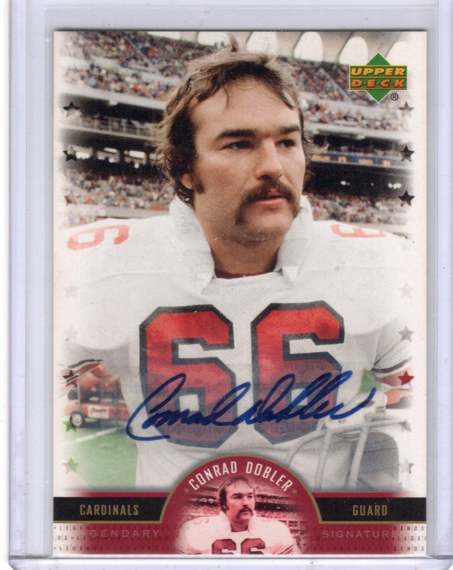 2005 Upper Deck Legends Auto #LS-CD Conrad Dobler Arizona Cardinals | eBay