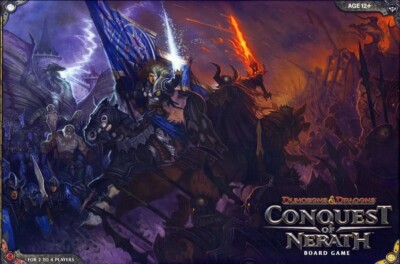 Dungeons & Dragons Conquest of Nerath board game 2011 NM/NM COMPLETE ...