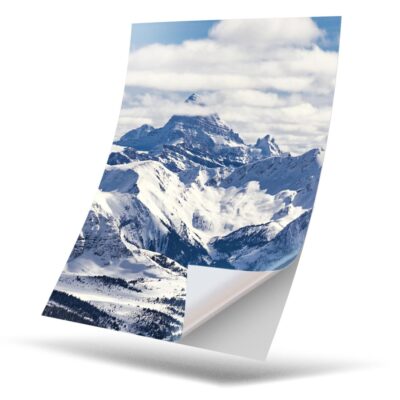 1 x Vinyl Sticker A4 - Ski Resort Banff Canada Winter Snow #24203 | eBay UK