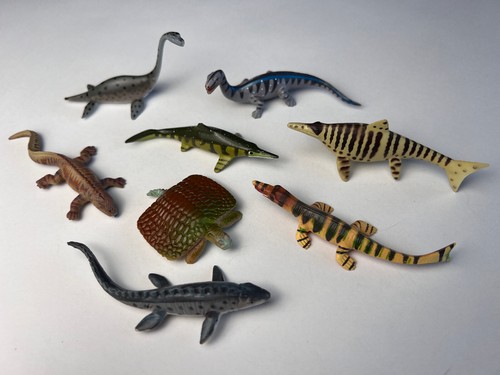 Lot of 8 Play Visions Marine Dinosaur figures | eBay