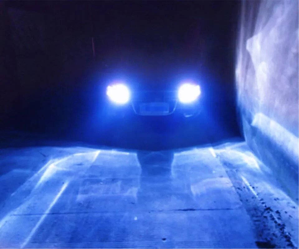 Ice Blue H7 LED Headlight Motorcycle Bulbs For Honda CBR 1000RR 600RR ...