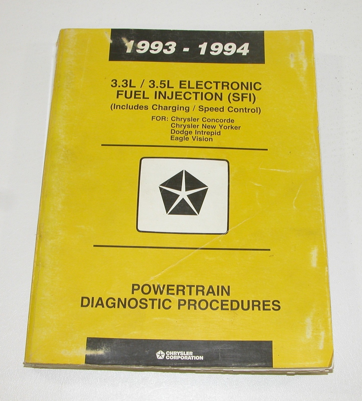 93-94 Intrepid Vision Concorde 3.3L 3.5L Electronic Fuel Injection (SFI ...