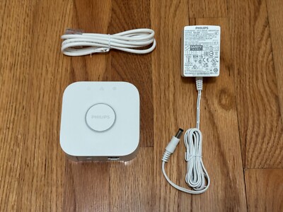 Philips Hue Bridge v2.1 (3241312018A) with Power Adapter and Ethernet ...