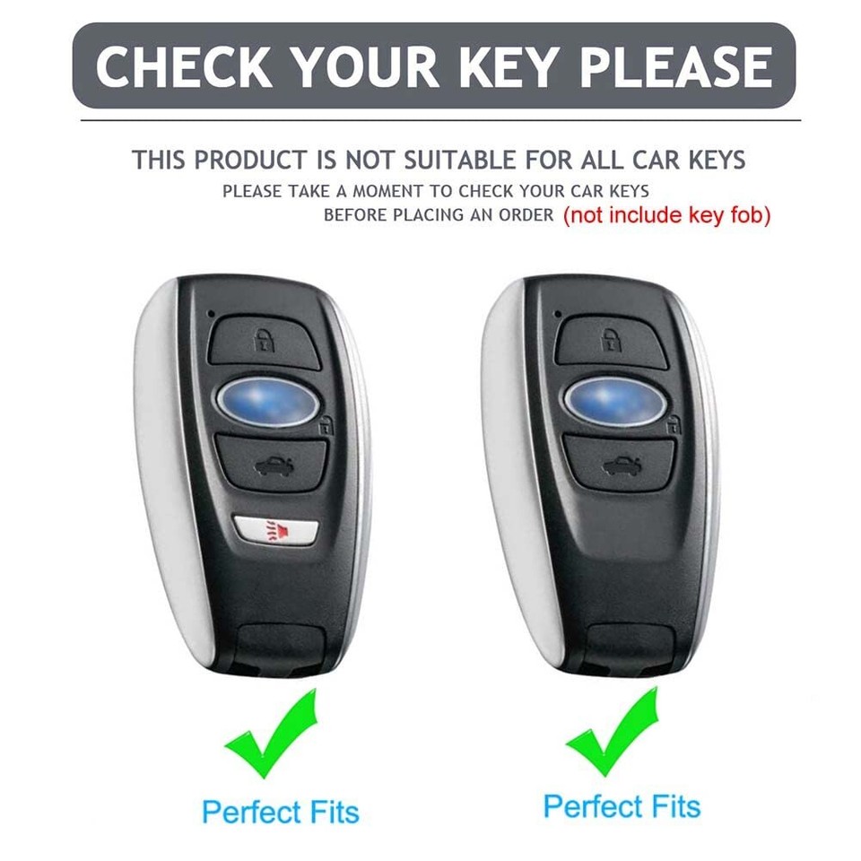 Cacacar for Subaru Forester Outback Key Fob Cover with Keychain for ...