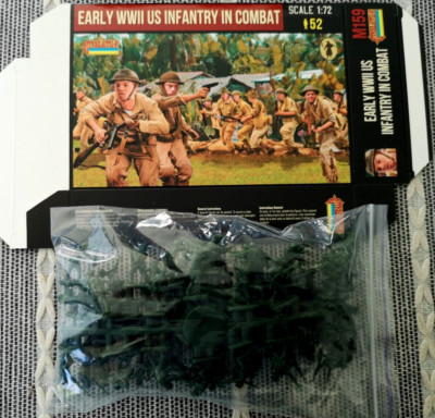 STRELETS 1/72 – World War II SET M159 - Early US Infantry in Combat ...