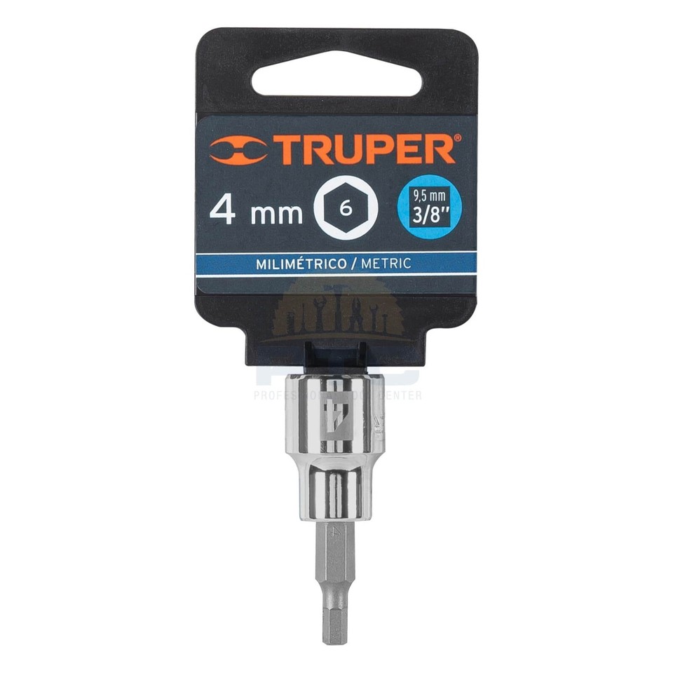 Truper D-4990-4M 4mm hex bit socket, 3/8" drive | eBay