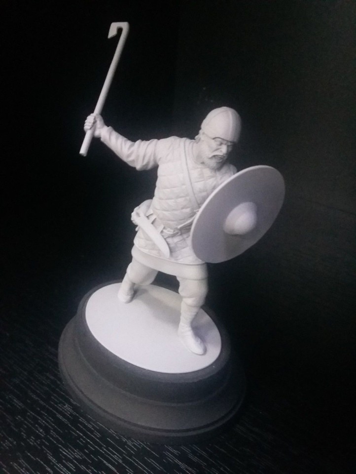 ICM 16301 Viking with ax and shield 9th century 1/16 scale plastic ...