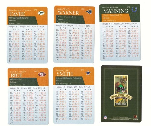 1999 APBA Football Color Season Team Set - NEW YORK GIANTS | eBay Australia