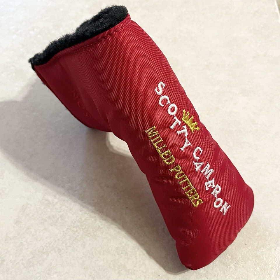 Scotty Cameron Milled Putters Nylon Head Cover Red | eBay