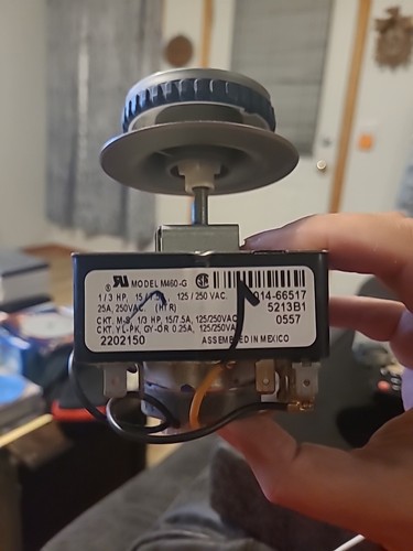 Amana MAYTAG GE dryer Timer M460-G With Knob | eBay