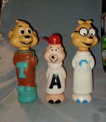 Vintage 1960s Colgate Soaky 3 Alvin & The Chipmunks Bubble Bath Toy ...