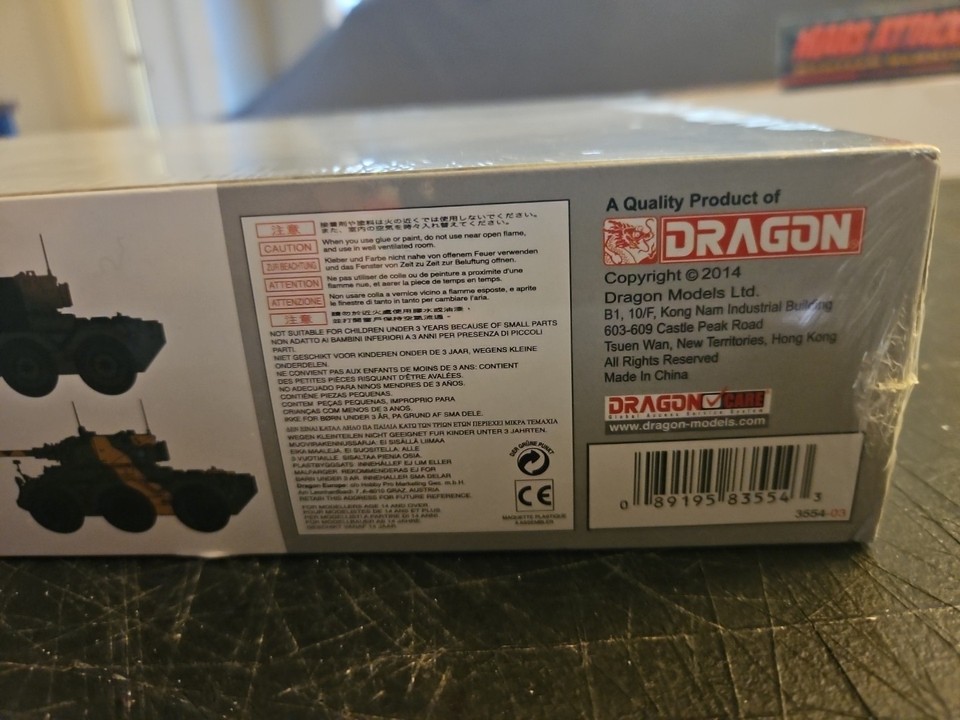 Dragon #3554 1/35 British Armored Car Saladin Mk.2 | eBay