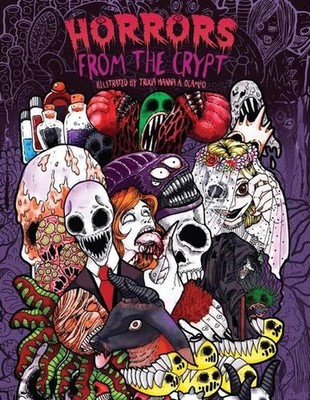 Adult Coloring Book: Horrors from the Crypt: An Outstanding Illustrated ...