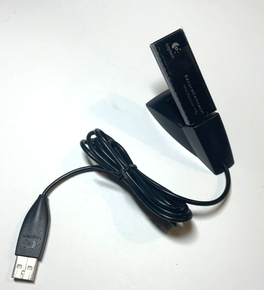 Logitech Wireless Keyb Mouse USB Mini Receiver SecureConnect C-ual52 ...
