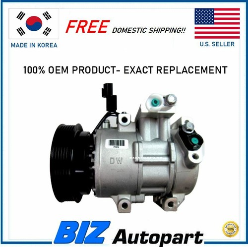 OEM ! A/C COMPRESSOR W/ CLUTCH FITS 2011-2014 HYUNDAI VELOSTER 97701 ...