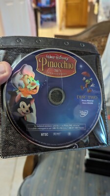 Disney's Pinocchio: Bonus Material (DVD+Sleeve ONLY) | eBay