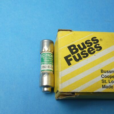 Bussmann FNQ-R-10 CC-Tron Fuse Class CC 10 Amps 600 VAC New 51712497091 ...